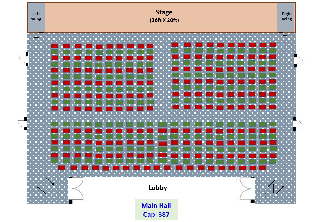Auditorium Layout - Eastern Caribbean Central Bank