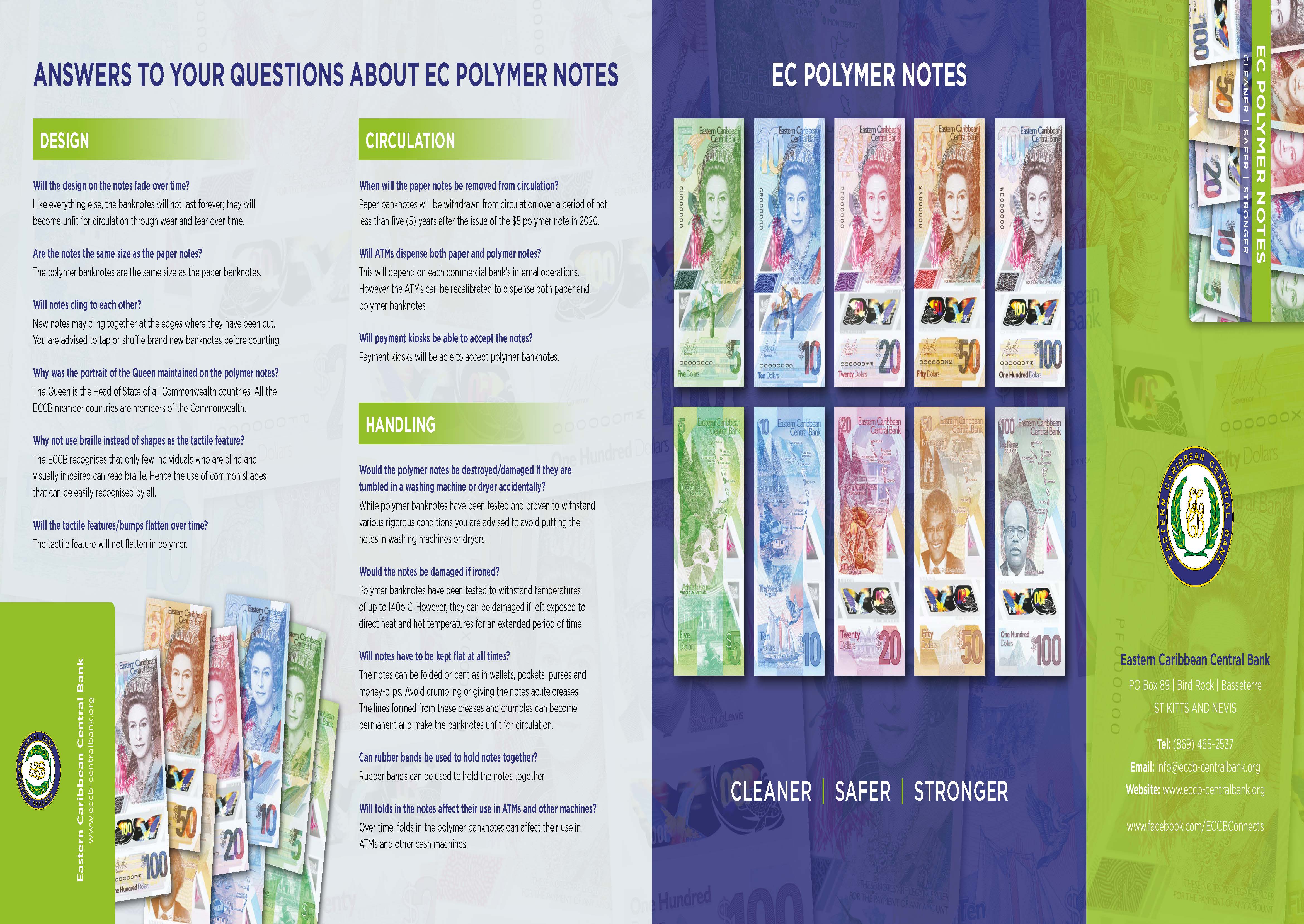 Poster and Brochure - Eastern Caribbean Central Bank