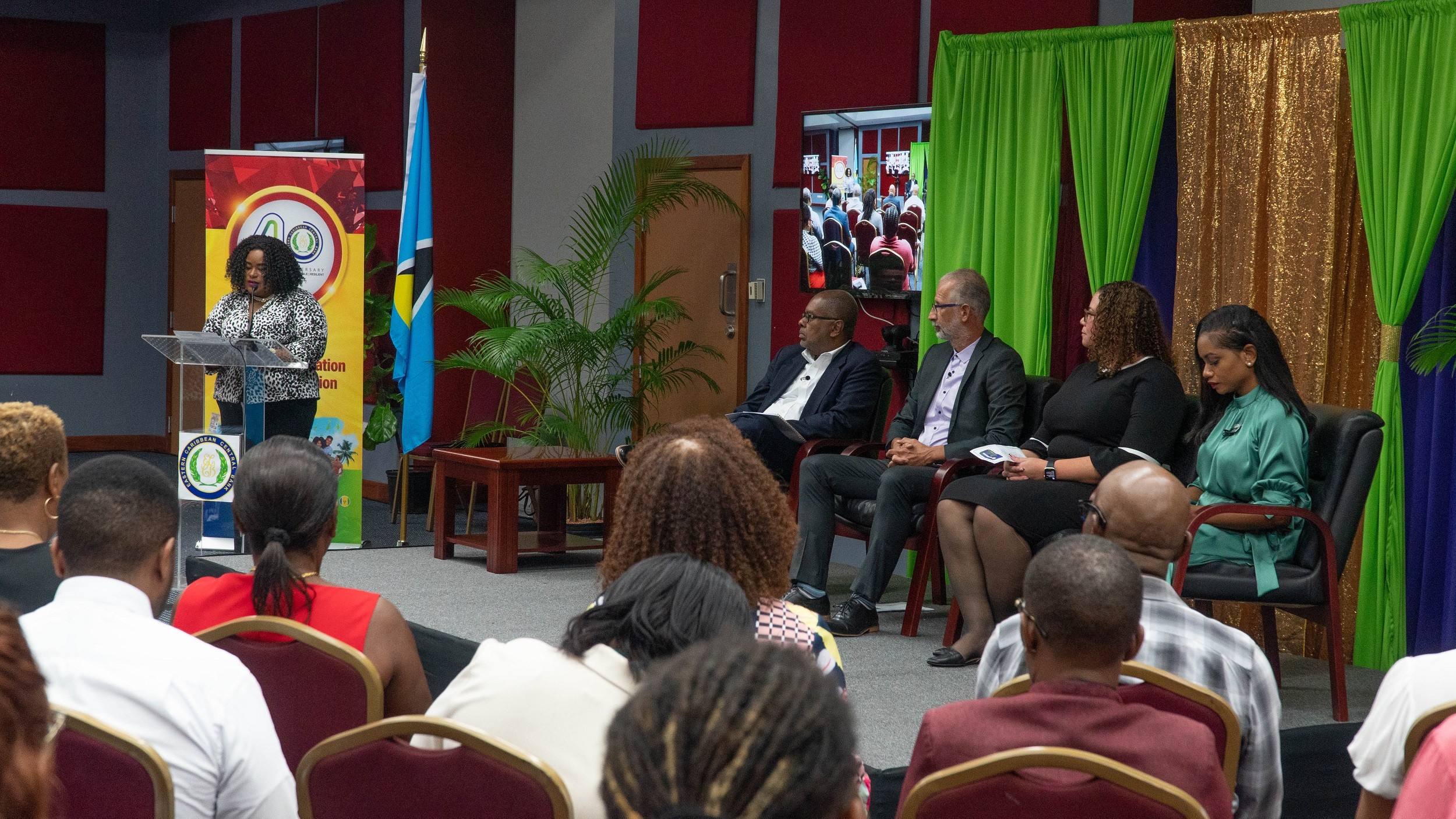 ECCB 40th Anniversary Lecture Series - Saint Lucia - Eastern Caribbean Central Bank