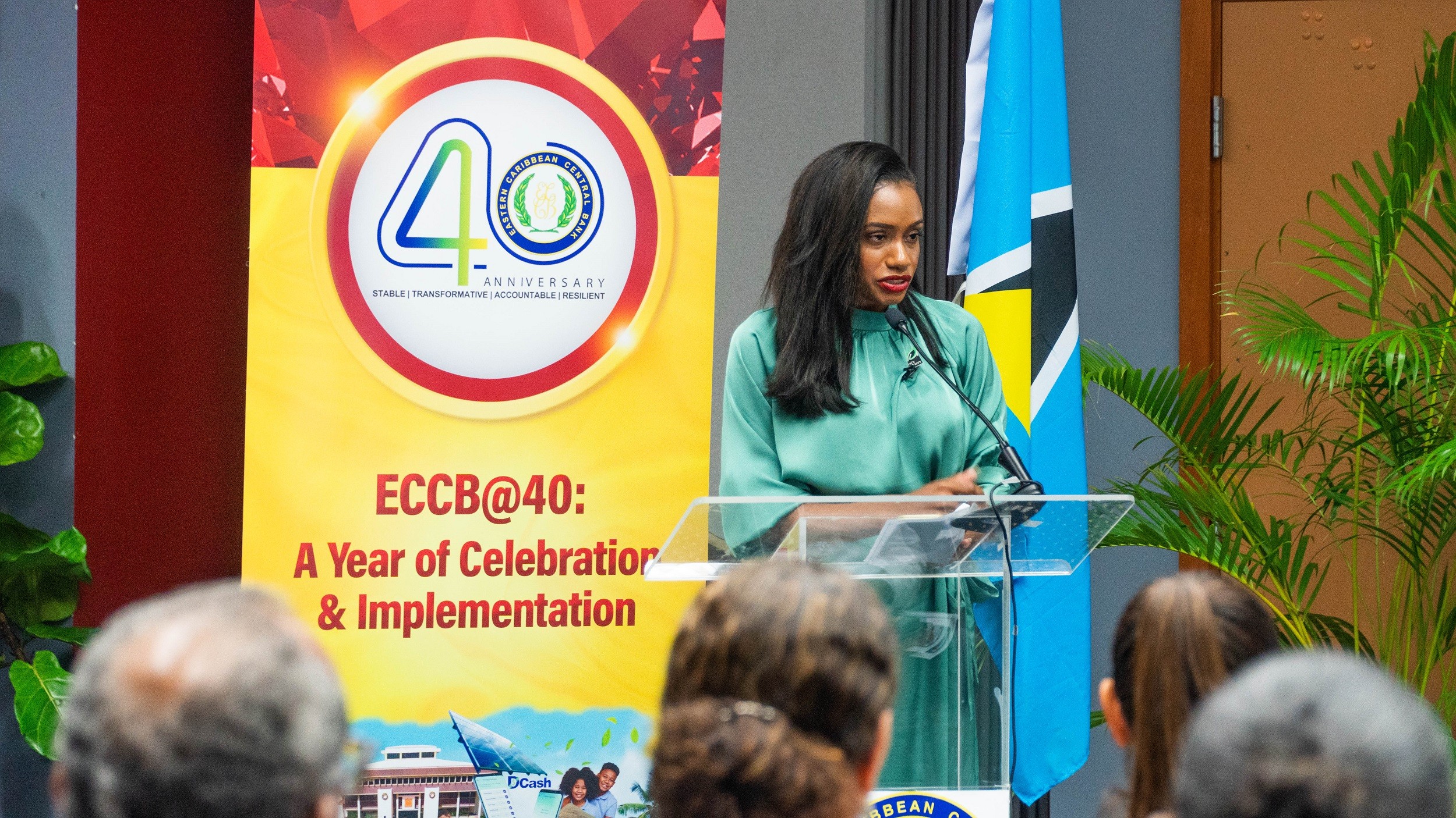 ECCB 40th Anniversary Lecture Series - Saint Lucia - Eastern Caribbean Central Bank