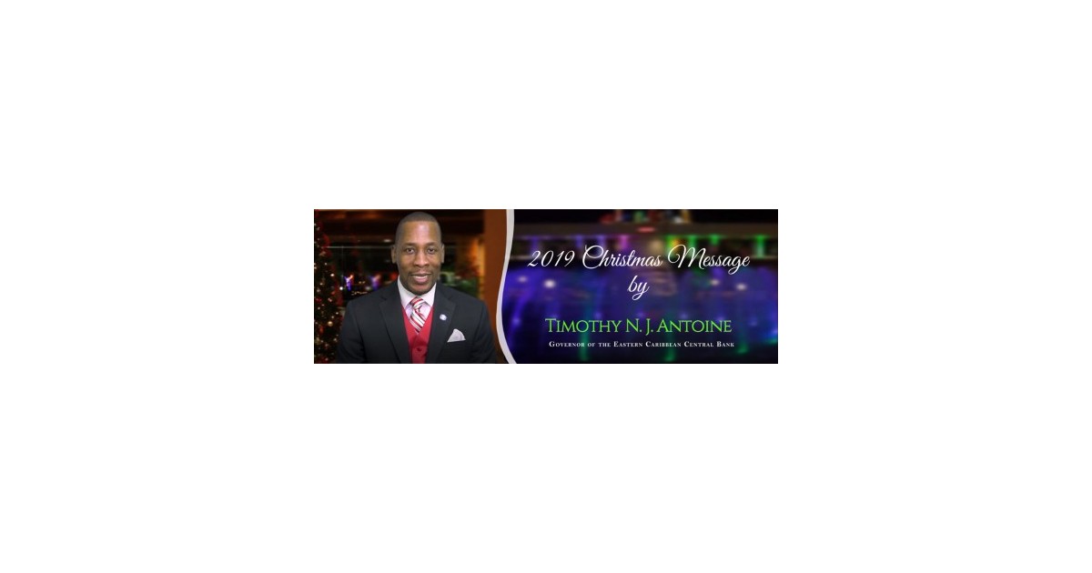 Governor Antoine's 2019 Christmas Message