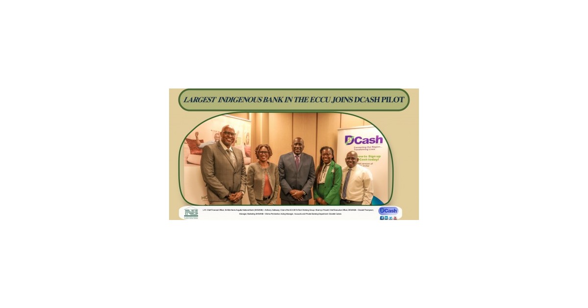 Largest Indigenous Bank in the ECCU Joins DCash Pilot