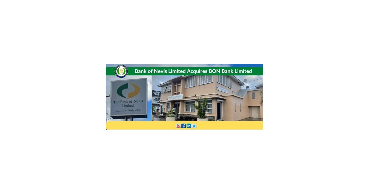 Bank of Nevis Limited Acquires BON Bank Limited