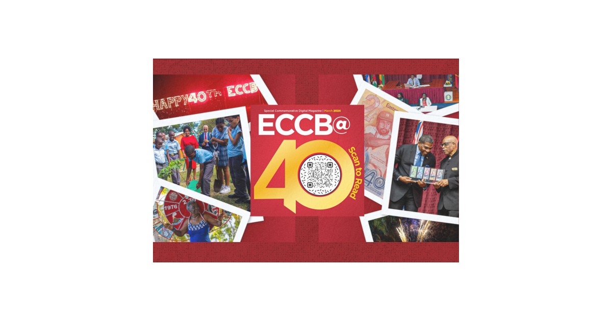 ECCB Launches 40th Anniversary Commemorative Magazine