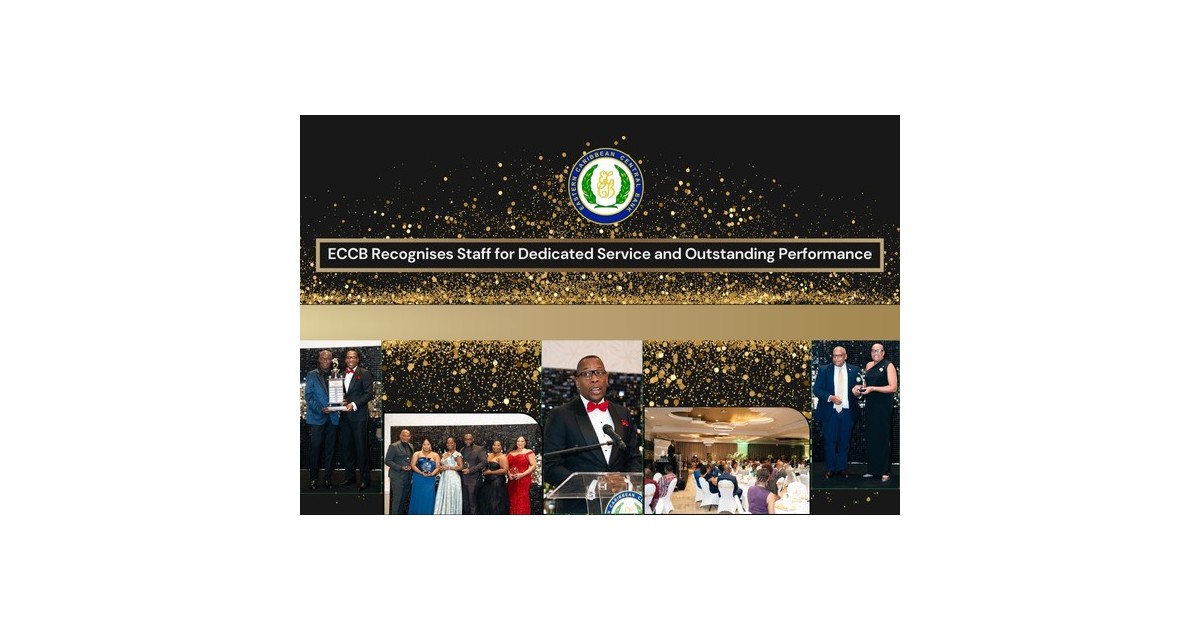 ECCB Recognises Staff for Dedicated Service and Outstanding Performance