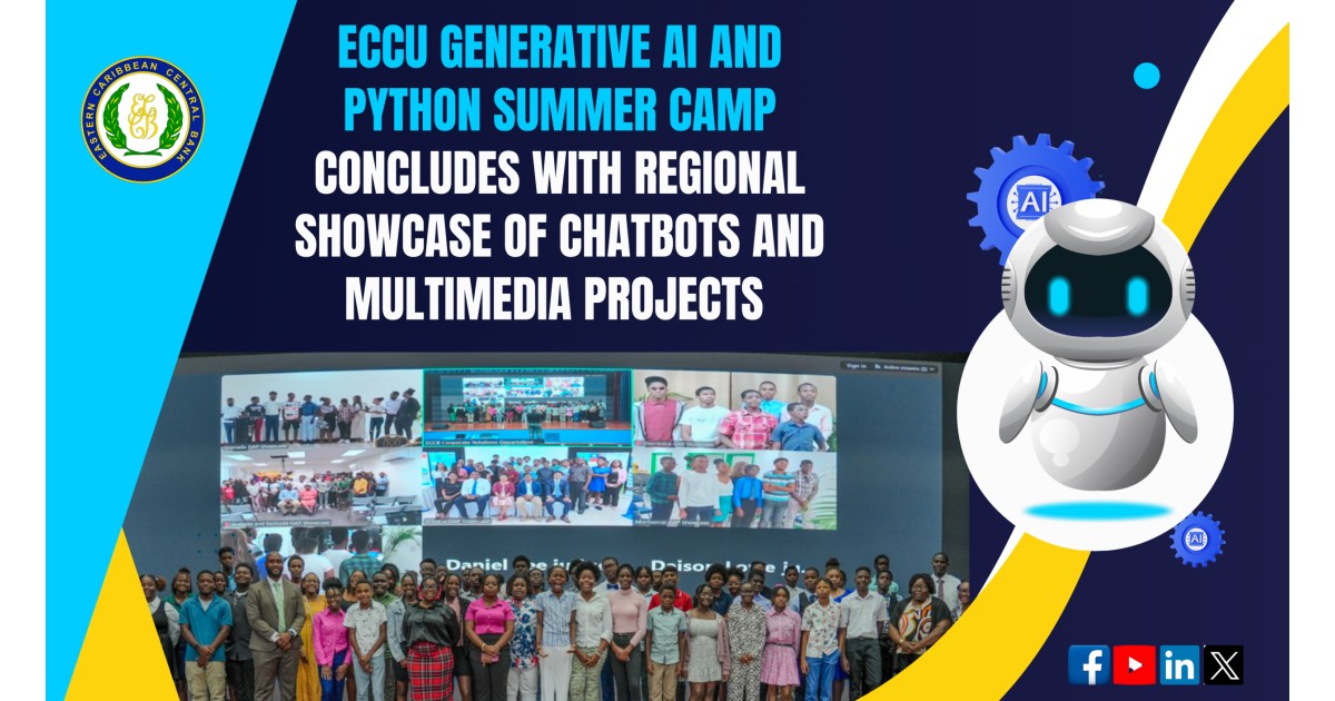 ECCU Generative AI and Python Summer Camp Concludes with Regional ...